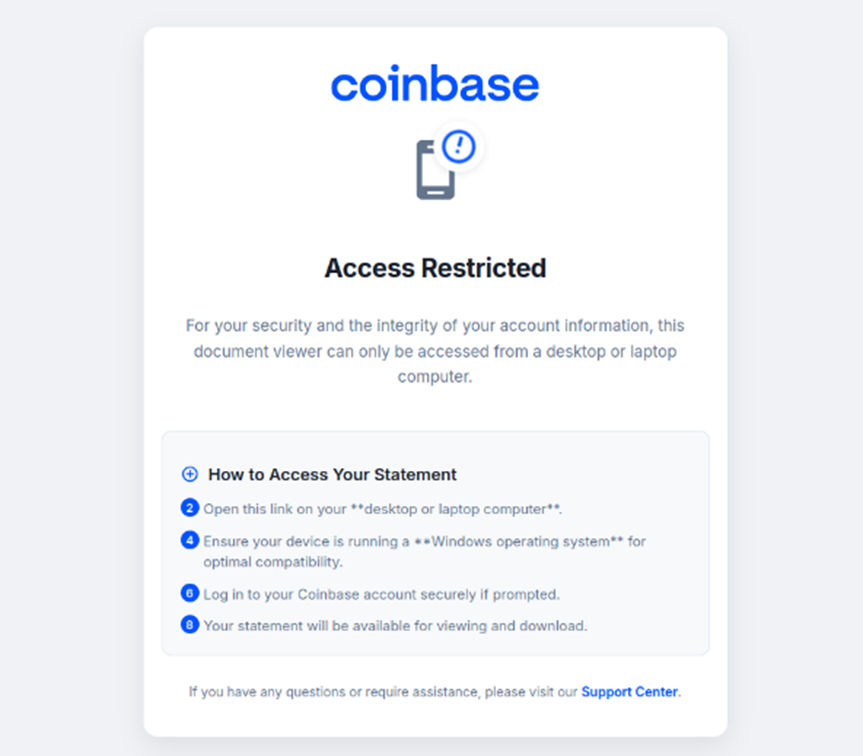 Kaspersky Flags Coinbase Phishing Scam Targeting Windows Users | CIO Africa